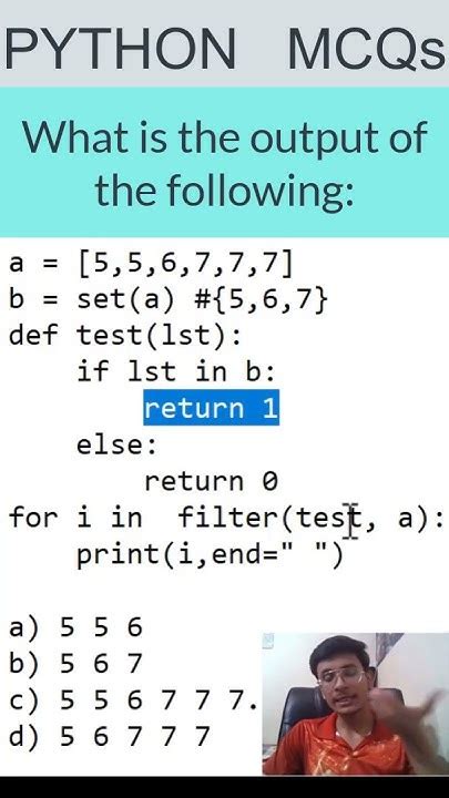 Python Mcqs Solved Fast Quick Python Programming Infytqmcq Infytq