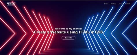 Abubakar Younas On Linkedin Webdesign Html Css