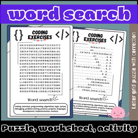 Science Experiments Word Search Puzzle Worksheet Activity Made By