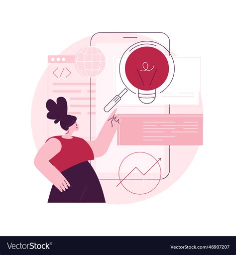 Copy Optimization Abstract Concept Royalty Free Vector Image