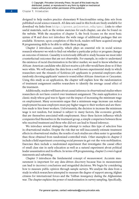 Quantitative Social Science Princeton University Press