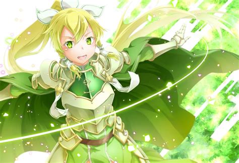 Leafa Sword Art Online Drawn By Oboro Neko Danbooru