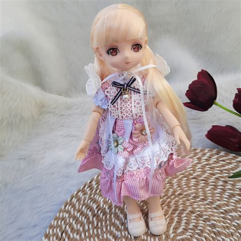 قیمت و خرید عروسک مدل تمام مفصلی طرح انیمه ژاپنی چشم رنگی ارتفاع 30