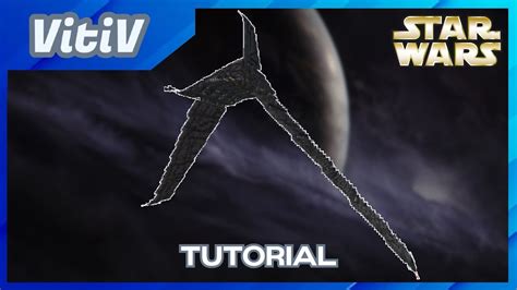 Star Wars Imperial Delta Class T 3c Shuttle In Minecraft 2 1 Scale Tutorial Youtube