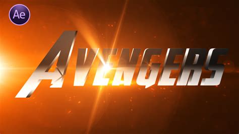 After Effects Tutorial Cinematic Title Animation In After Effects After Effects Free Template