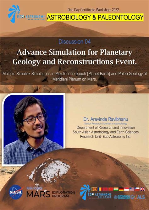 Advance Simulation For Planetary Geology And Reconstructions Event