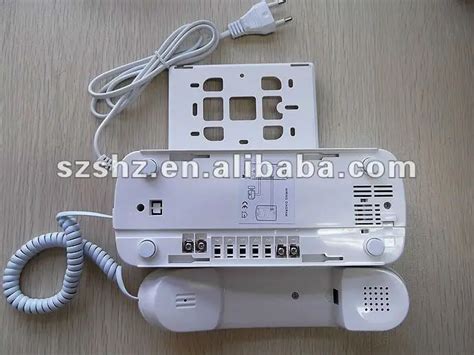 2 Way Wired Intercom Audio Door Phone With Unlocking