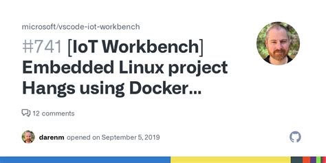 Iot Workbench Embedded Linux Project Hangs Using Docker Desktop