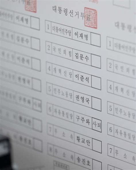 대선 사전투표율 역대 최고 달성 이슈