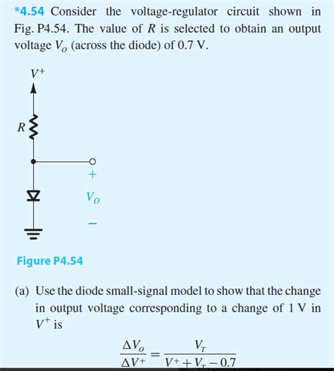 Solved Consider The Voltage Regulator Circuit Shown In Fig Chegg