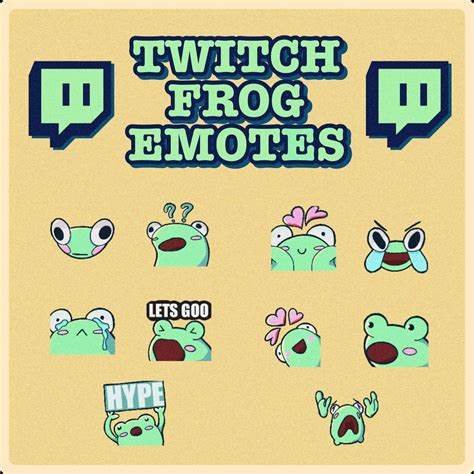 Frog Meme Discord Emotes Happy Reaction Face Twitch Tv Anime The Best