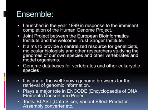 Sequence And Structural Databases Of Dna And Protein And Its Significance In Scientific