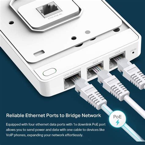 Tp Link Eap Wall V Omada Ac In Wall Wireless
