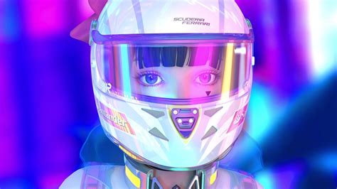 机车少女静态壁纸 堆糖，美图壁纸兴趣社区