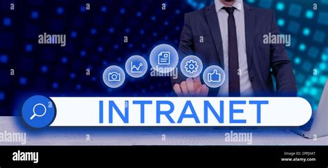Inspiration Showing Sign Intranet Word For Local Or Restricted