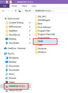 Unable To Execute File In The Temporary Directory Error Fixed