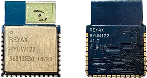Reyax Ryuw122 Uwb 天線收發器模組距離測量 2d 3d 定位。 電子