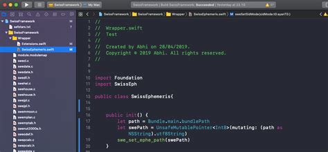 Setting File Path In Imported C Function Inside Swift Framework Stack Overflow