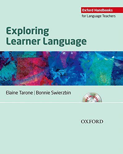 Book Download Exploring Learner Language Oxford Handbooks For