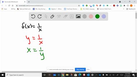 ⏩solved prove that the function y 10 x 5 has an inverse then prove