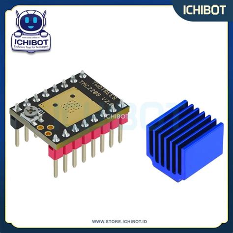 Jual Tmc2209 Heatsink Driver Motor Tmc 2209 Stepper Silent 3d Printer Shopee Indonesia