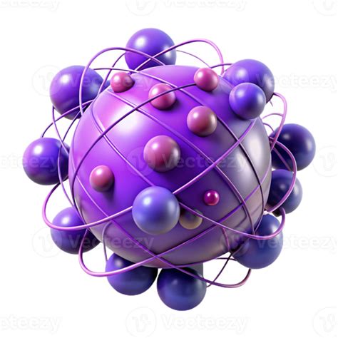Dramatic Classic Quantum Fluctuations Energy Particles Purple
