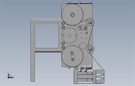 针头擦胶机构 SOLIDWORKS 2018 模型图纸下载 懒石网