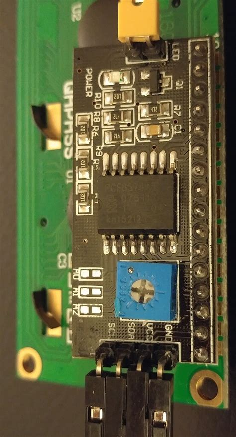 LCD With I C Expander Can Not Display Text Only Control Backlight Displays Arduino Forum