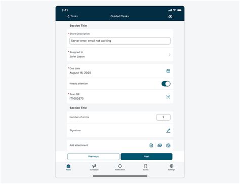 Input Form Screen Horizon Design System
