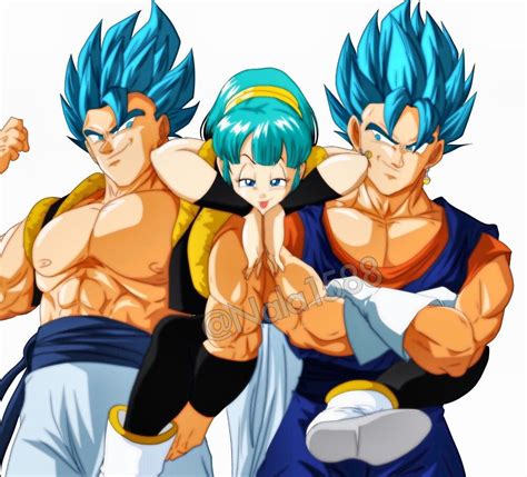 Gogeta Bulchi Vegetto Dragon Ball Super Manga Dragon Ball Art Dragon Ball Artwork
