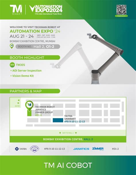 Techman Robot On Linkedin Automationexpo Tm Tmrobot Techmanrobot