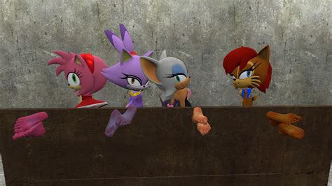 Amy Blaze Rouge Sally Socked Soles By Hectorlongshot On Deviantart