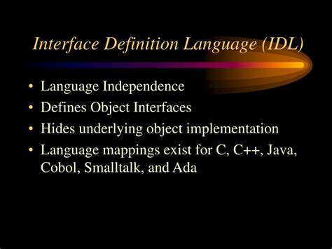 Ppt Common Object Request Broker Architecture Corba Powerpoint Presentation Id 3477875