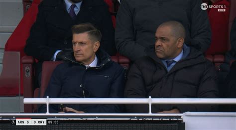 Crystal Palace Fans Stage Organised Protest During Arsenal Thrashing As Chairman Steve Parish