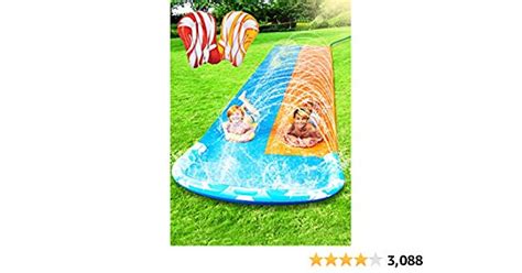 Joyin 22 5ft Water Slides And 2 Bodyboards Lawn Water Slide Summer