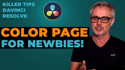 Beginners Guide To Resolve Color Page DVResolve