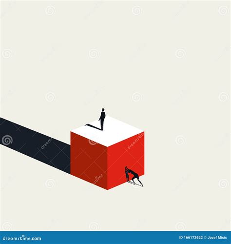 Business Woman Exploitation By Male Boss Vector Concept Woman Doing