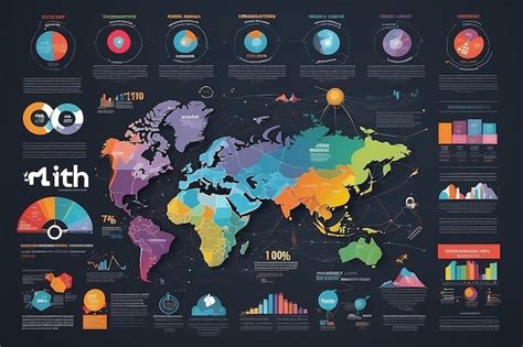 Premium Photo Transforming Data Into Infographic Art