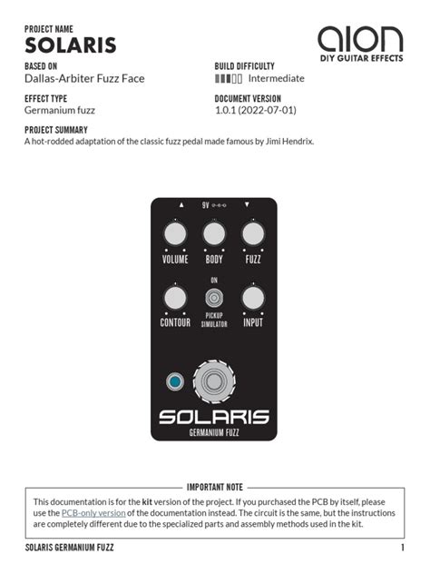 Solaris Kit Documentation Pdf Printed Circuit Board Transistor