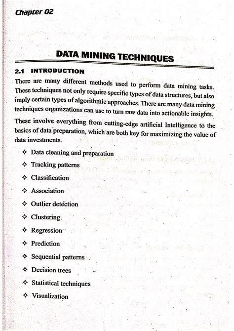 Data Mining Unit Notes Bachelor Of Computer Application Studocu
