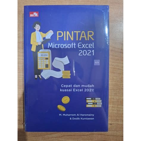 jual buku pintar microsoft excel 2021 shopee indonesia