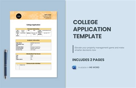 Free Admission Templates In Word To Download