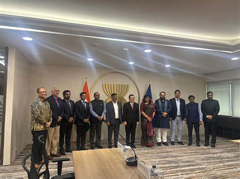 Sanjay Kumar Jha Led Delegation Meets Asean Secretary General In
