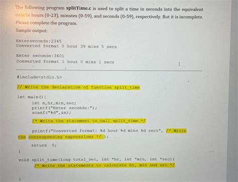 solved please provide me the code that give the output