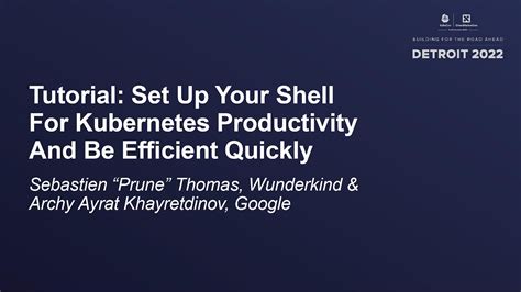 Tutorial Set Up Your Shell For Kubernetes Sebastien Thomas Wunderkind And Archy