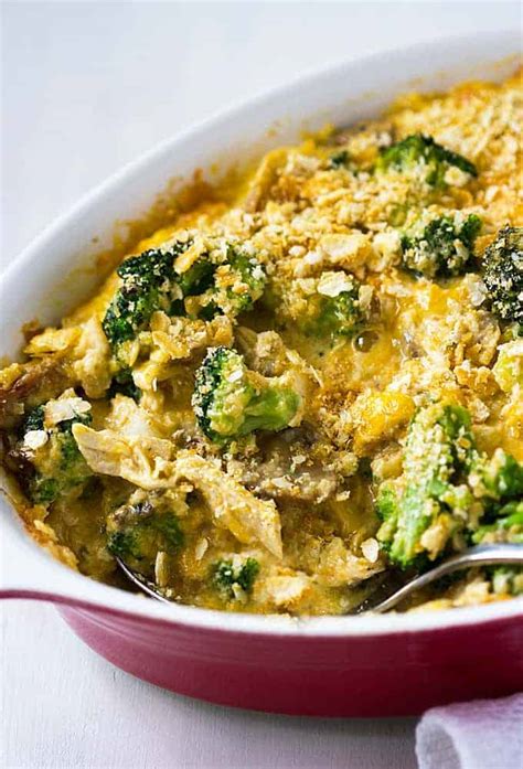Chicken Broccoli And Mushroom Casserole