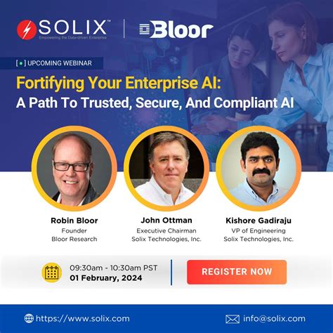 Fortifying Your Enterprise Ai A Path To Trusted Secure And Compliant Ai Solixcloud Solix