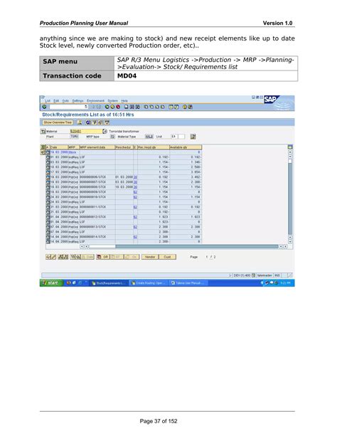 Sap Pp User Manual Pdf Computing Technology And Computing