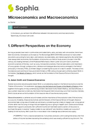 ECO201 Module One Quiz ECO201 Module One Quiz Studocu