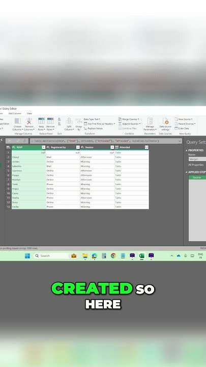 power query full outer join master data merging in seconds youtube